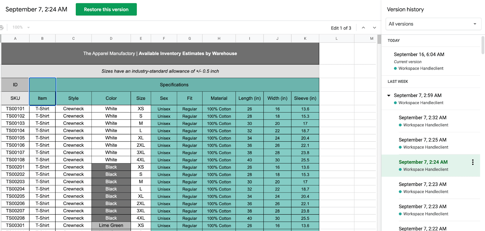 How To View Google Sheets File History HeadwayApps