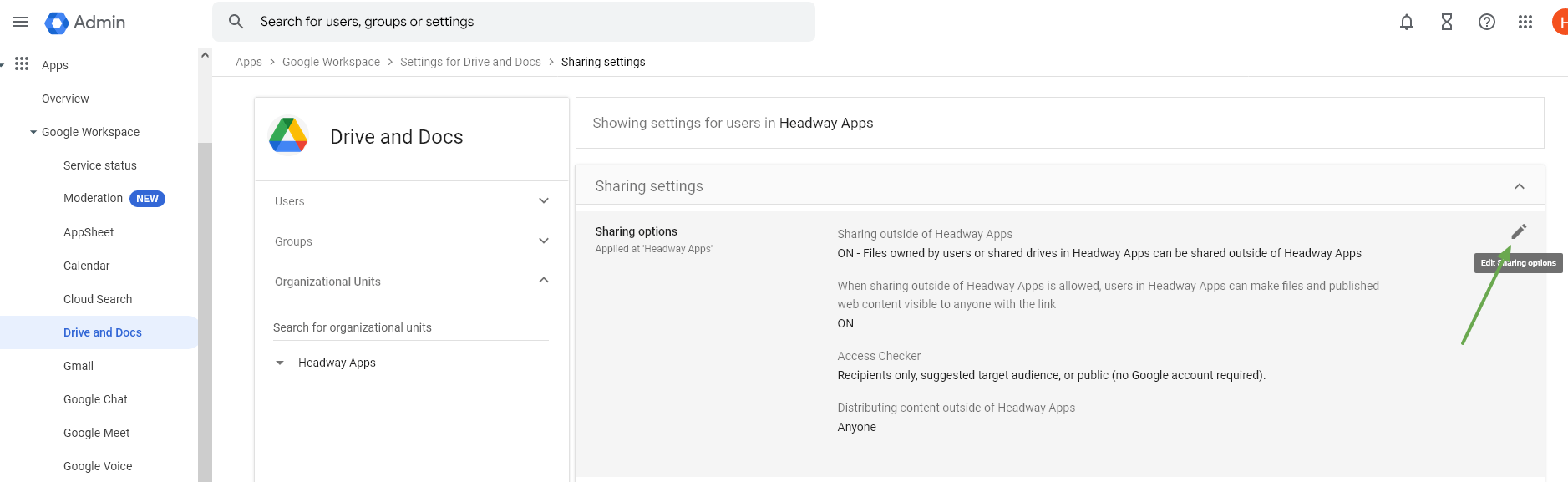Google Domain Sharing and Permissions - FileDrop
