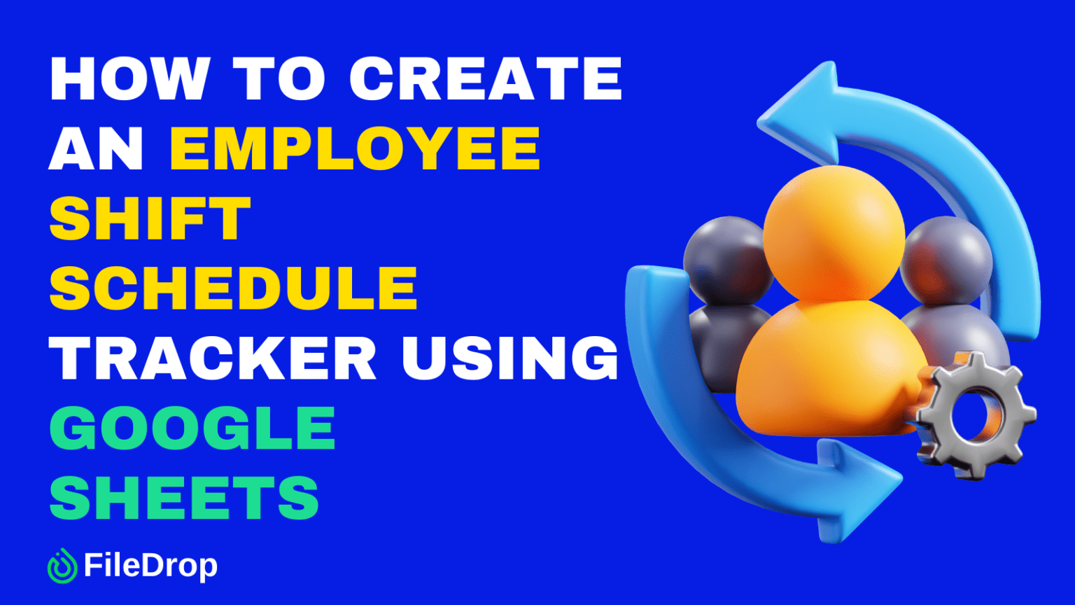 How to Create an Employee Shift Schedule Tracker for 2025 Using Google ...