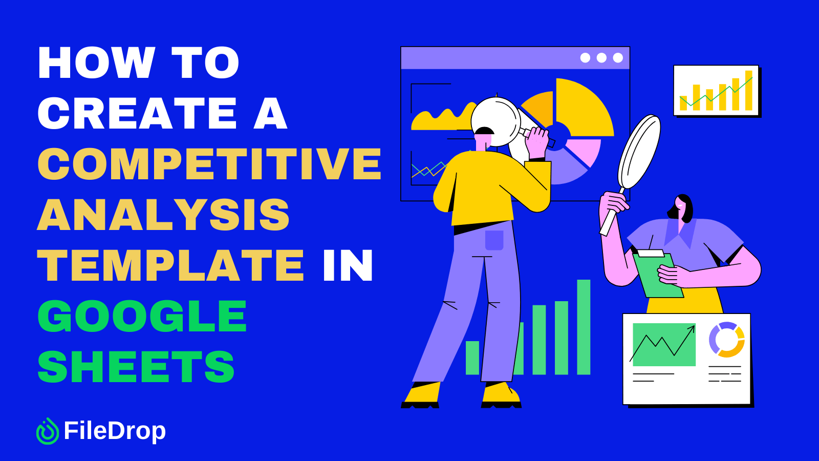 How to Create a Competitive Analysis Template in Google Sheets - FileDrop