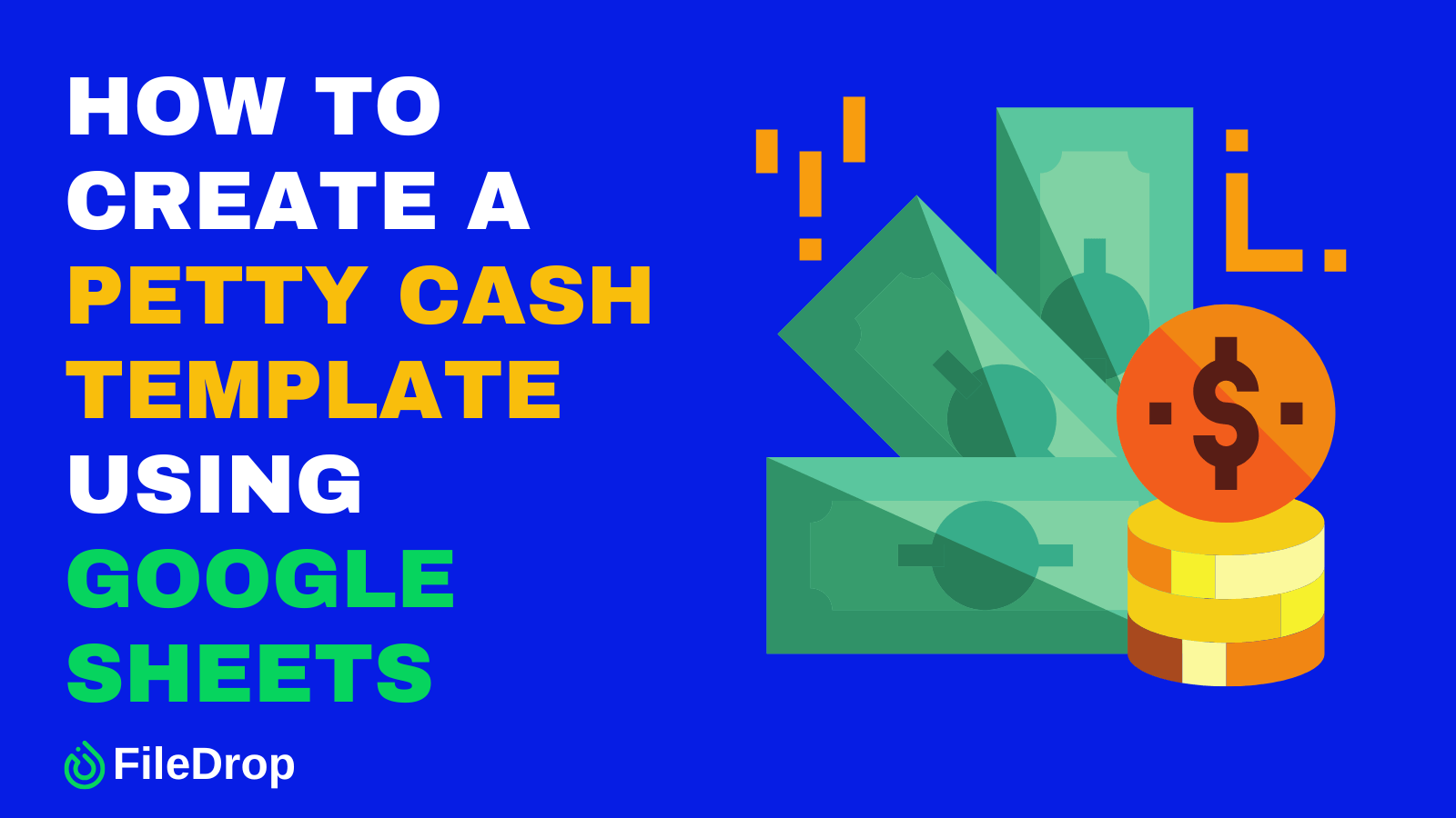 How to Create a Petty Cash Template Using Google Sheets - FileDrop