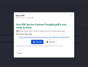 PDF Hosting with FileDrop - Turn PDFs into Accessible Links URLs