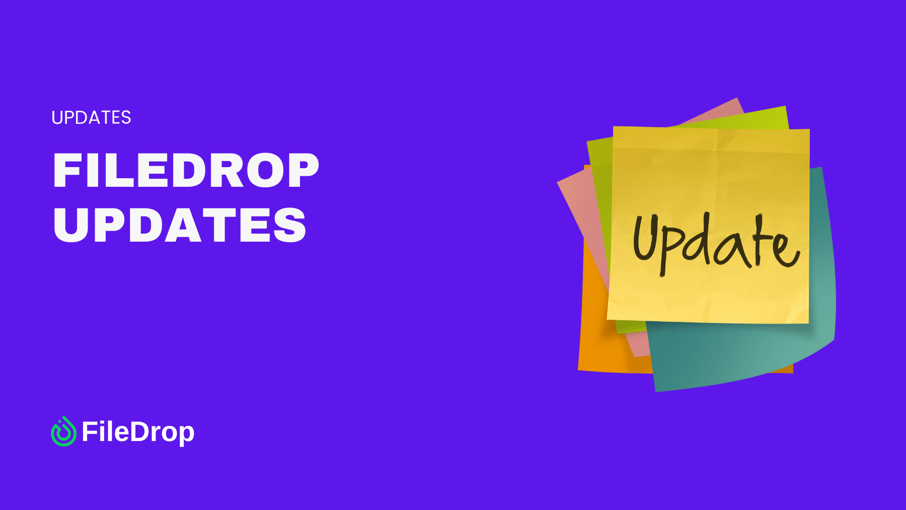 FileDrop Updates Week 11: Conditional Fields, File Storage ...